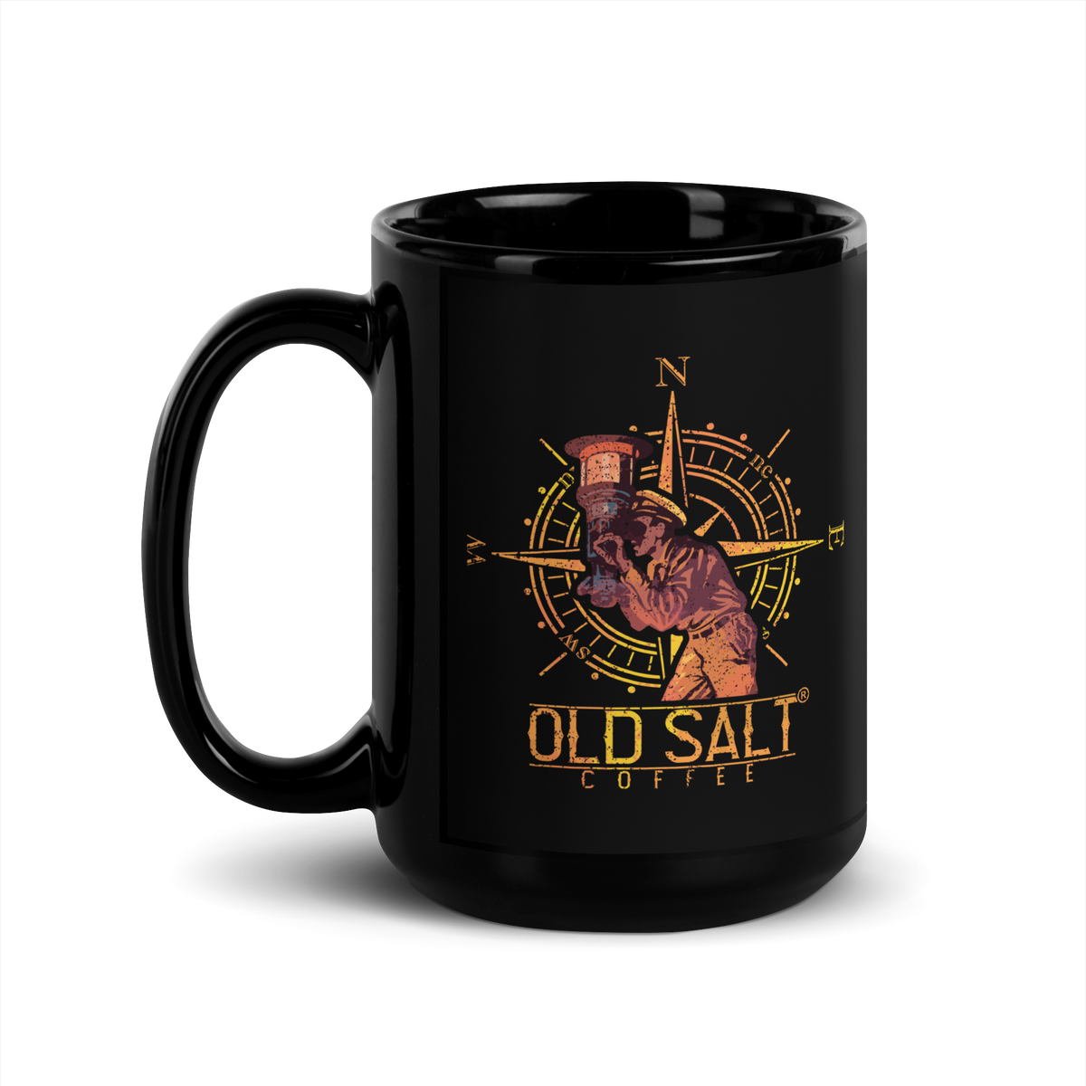 Silent Service Mug (black)