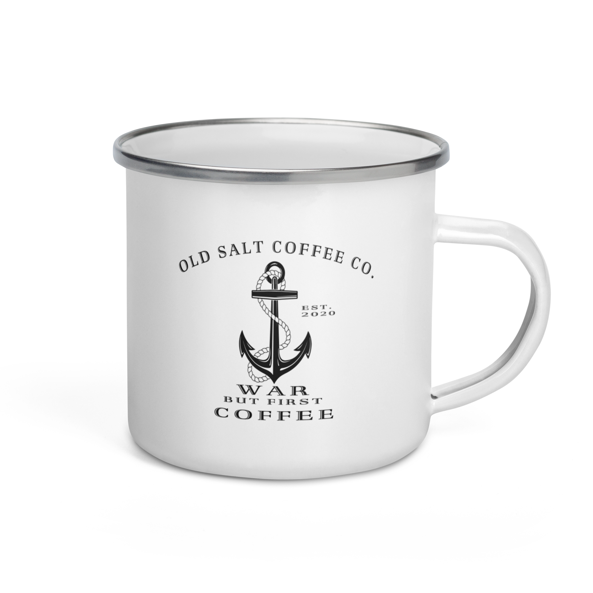 12oz Old Salt Mug (metal) – Old Salt Coffee