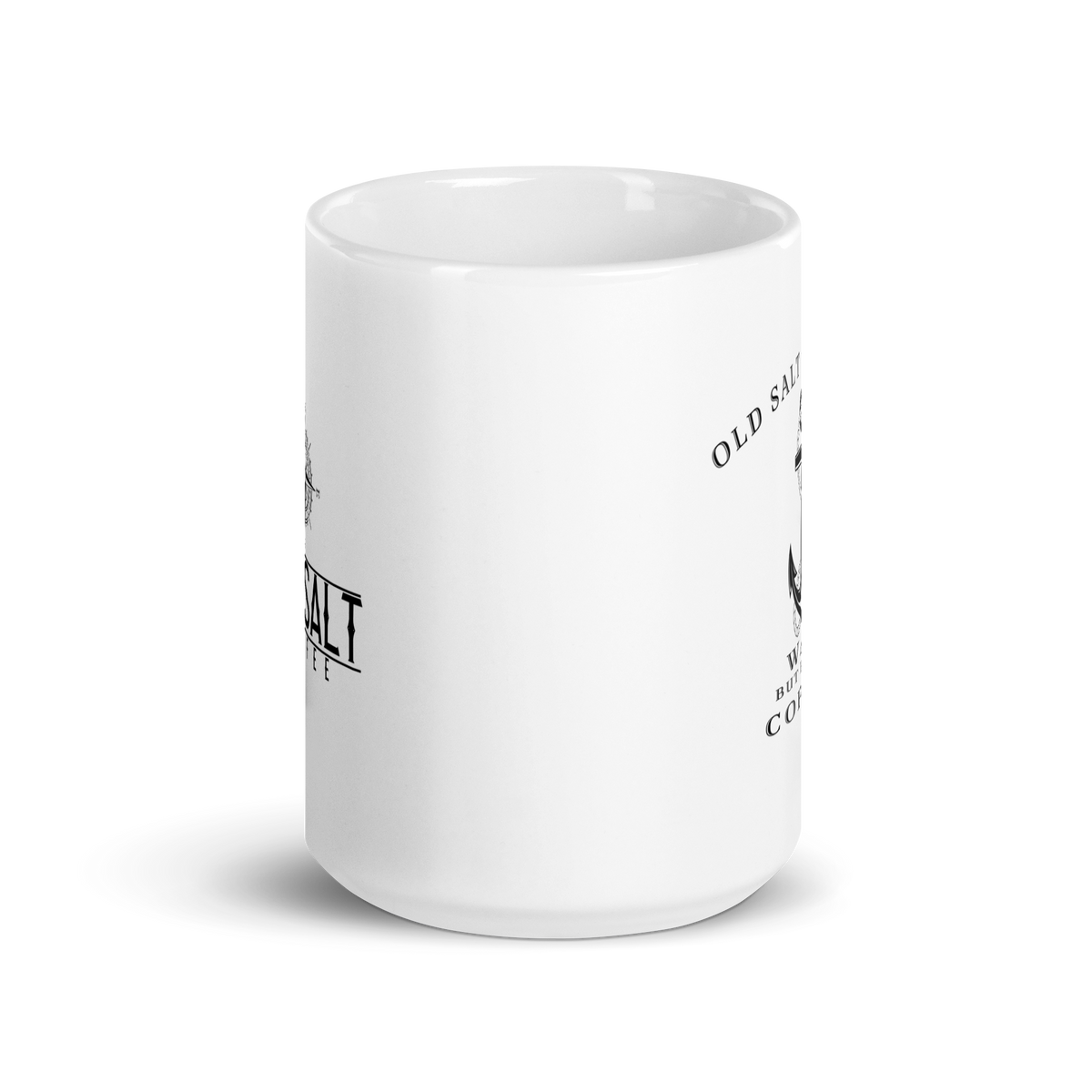 Modern Old Salt Mug (white)